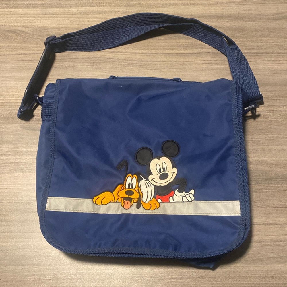 The Disney Store Vintage Mickey Mouse & Pluto Messeng… - Gem